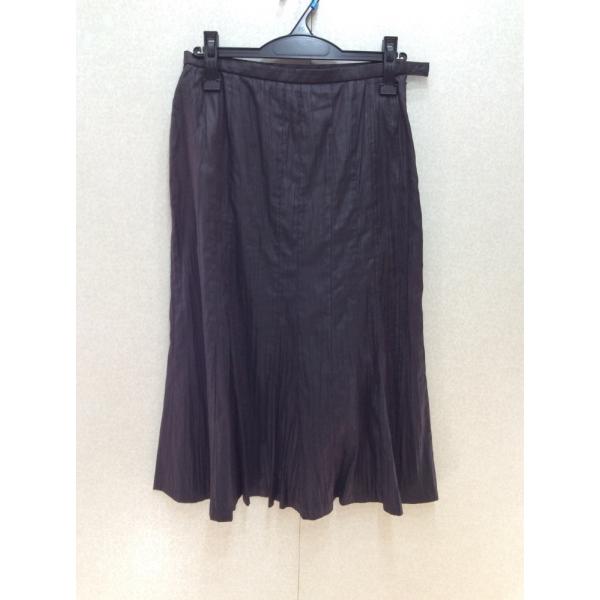 ROSACE 黒シワ加工ロングスカート サイズ11