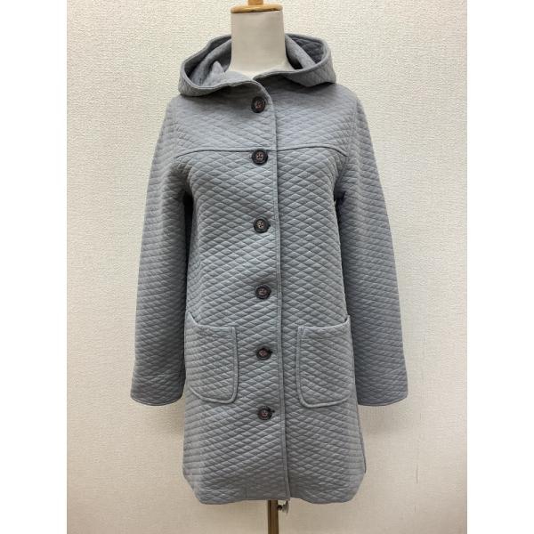グレーキルティングコート 美品
