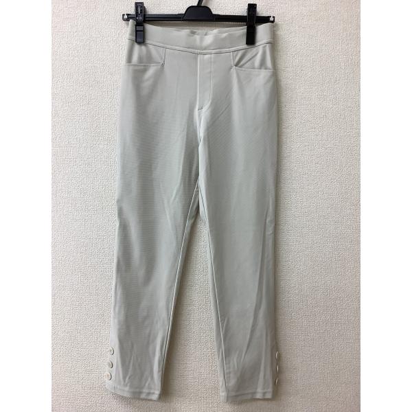 エヌケーインターナショナル社 日本製 ベージュストレッチパンツ ウエストゴム サイズM(63-70)