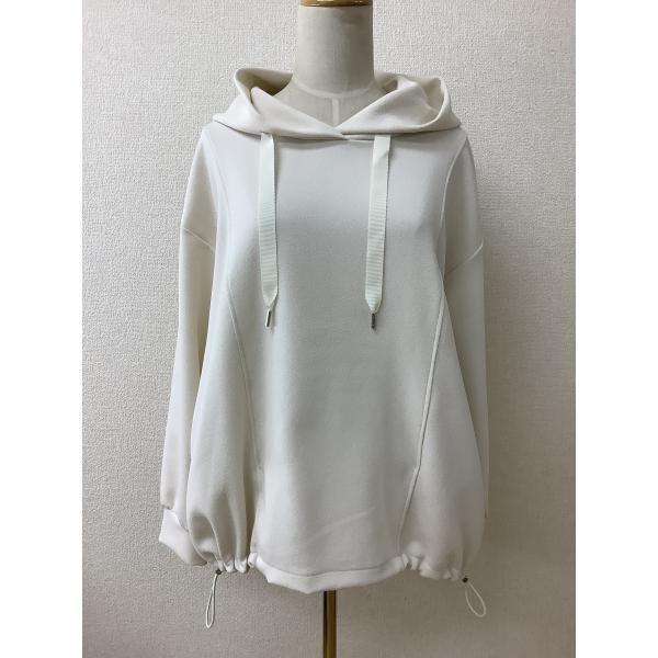 アイボリー フード付きトップス サイズ00