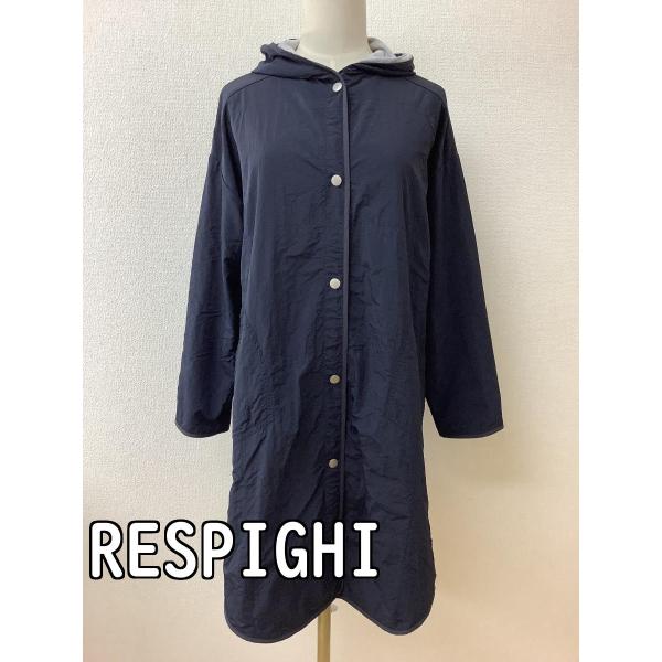 ネイビー ナイロンコート サイズ38