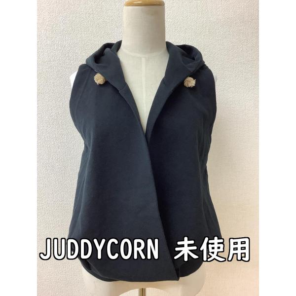 定価19580円 タグ付き未使用 黒ベスト 厚手カットソー生地 サイズF