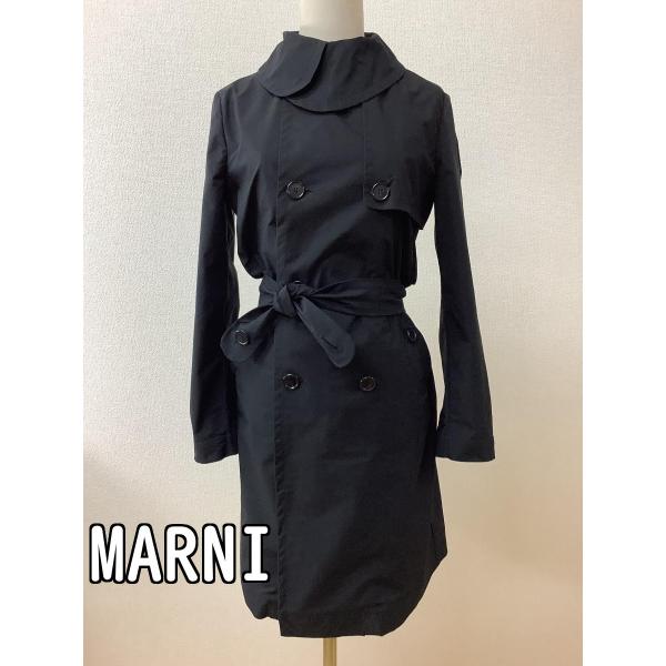 黒トレンチ風コート サイズ40