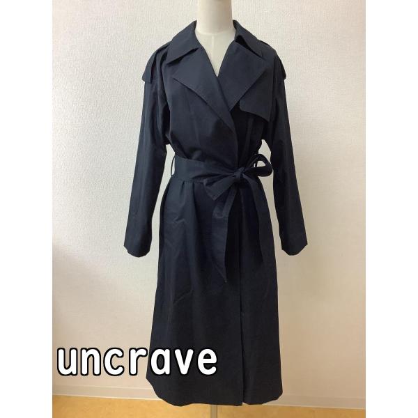 uncrave アンクレイヴ ネイビー トレンチコート サイズ1