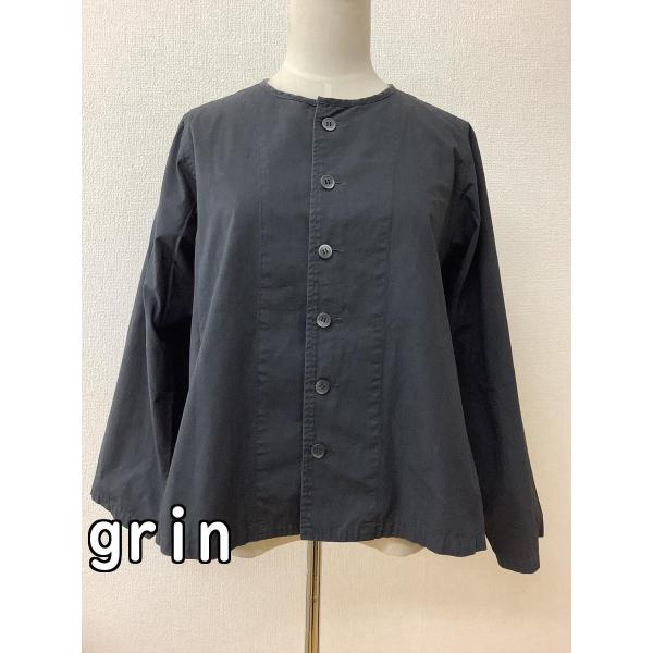 薄手ジャケット 綿100% グレー サイズ2