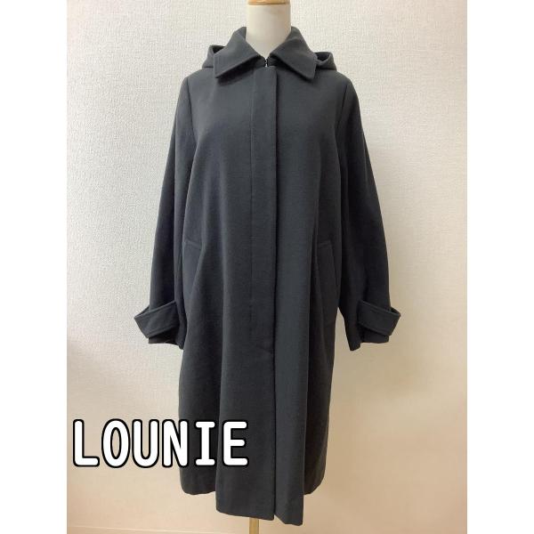 グレーコート ウールブレンド 日本製生地 サイズ38