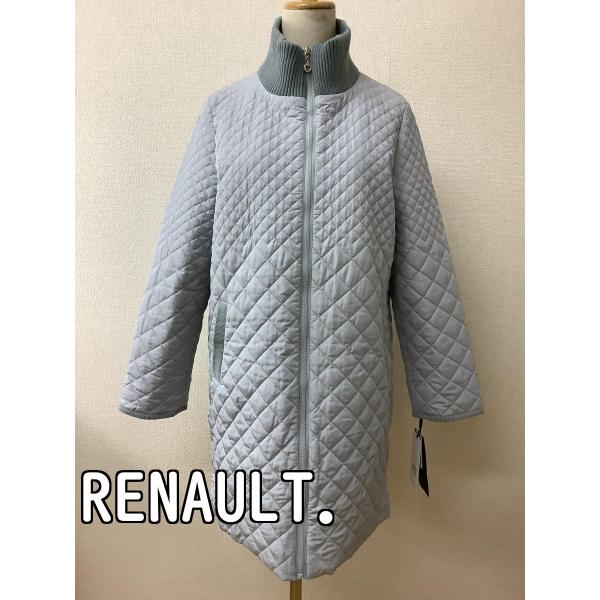 定価19580円 タグ付き未使用 キルティングコート ライトブルー サイズ38