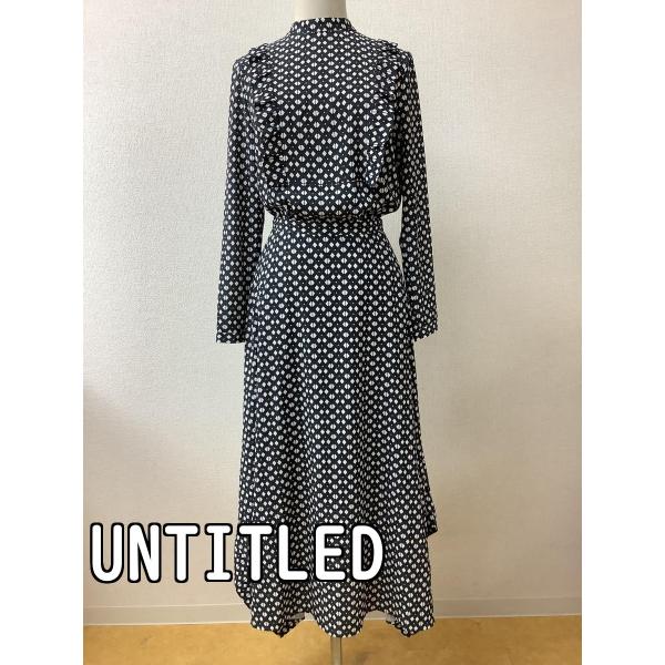 寒色系柄 ブラウスとスカートセット サイズ上下とも2