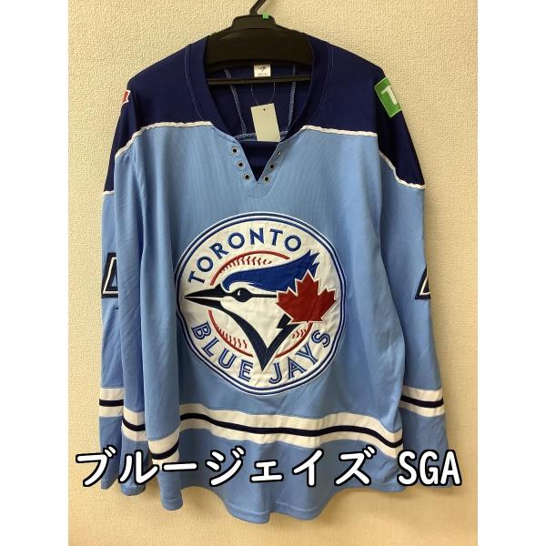ブルージェイズ スプリンガー ホッケー風ジャージ 来場者配布グッズ SGA giveaway サイズXL