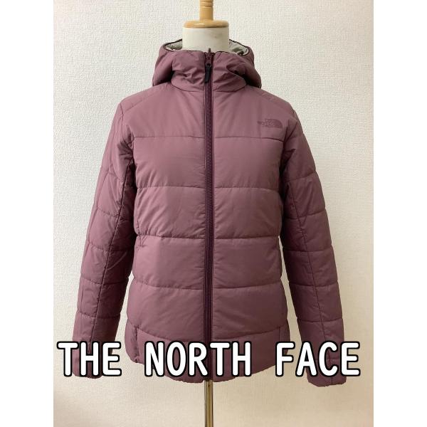 リバーシブル エニータイム インサレーテッド フーディ ライトボルドー×ベージュ サイズM