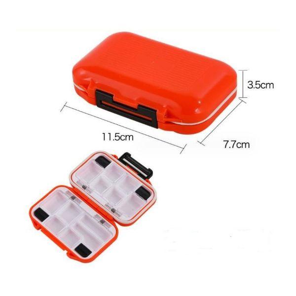 配送はヤマト運輸「ネコポス」ポスト投函です。時間指定は出来ません。日時指定は、宅急便コンパクトをご利用ください。※ロットにより、商品に少しの汚れ、キズがあり事もあります。ご了承ください。小物釣り具を入れるのに便利な防水ツールケースです。ワン...