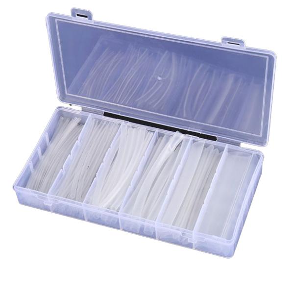 配送について配送はゆうパケットです。追跡番号あり熱収縮チューブ セット抵抗、コンデンサ、電線端末、電線接続部の絶縁、保護、補強が行える熱で収縮するチューブです。【商品内容】長さ10ｃｍのカット品、約100個セットです。カラー：クリアー（半透...