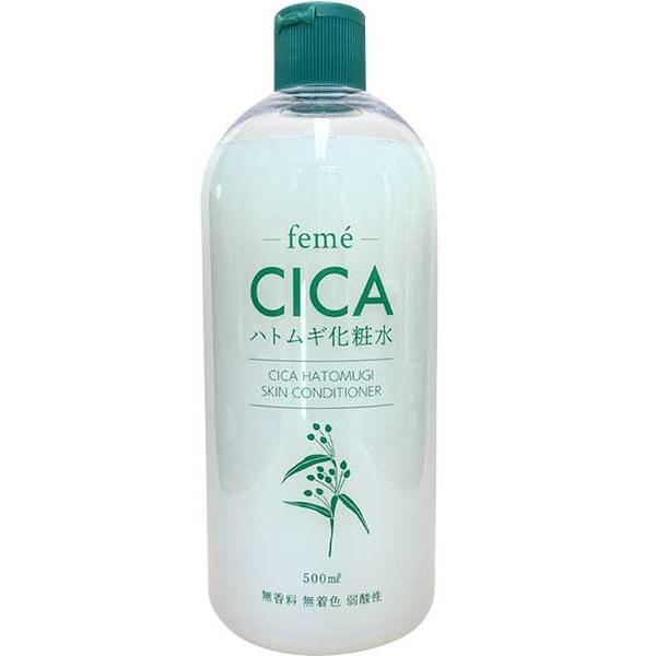 ・CICA（ツボクサエキス）整肌成分・植物由来の保湿成分ハトムギエキス配合。・みずみずしいもちもち肌へ。・たっぷり水分補給！CICA×ハトムギエキス配合の大容量でバシャバシャ使える化粧水。・弱酸性で全身・デリケートゾーンもOK。・CICA・...