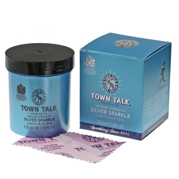 シルバー製のアクセサリーをお手入れするための、タウントーク社製洗浄液です。硫化した黒ずみや変色・汚れを落とし、本来の光沢を取り戻します。変色したシルバーを直接液１〜２分間浸すだけで輝きが甦ります。奥まった所の汚れ落としには付属のブラシを使用...