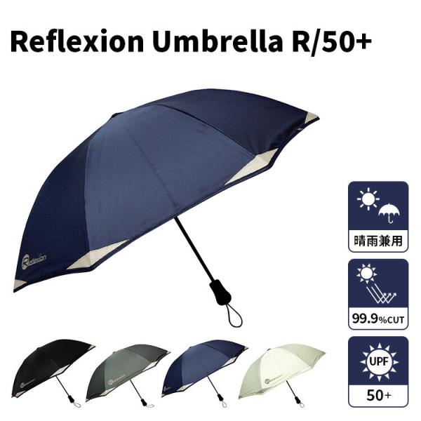 ■カラーブラック（BK）グレー（GY）ネイビー（NV）パールホワイト（PW）■サイズ（約）全長：58cm親骨：50cm直径：86cm■重量（約）260g■素材ポリエステル・グラスファイバー・スチール・EVA■付属品収納ケース傘/日傘/折りた...