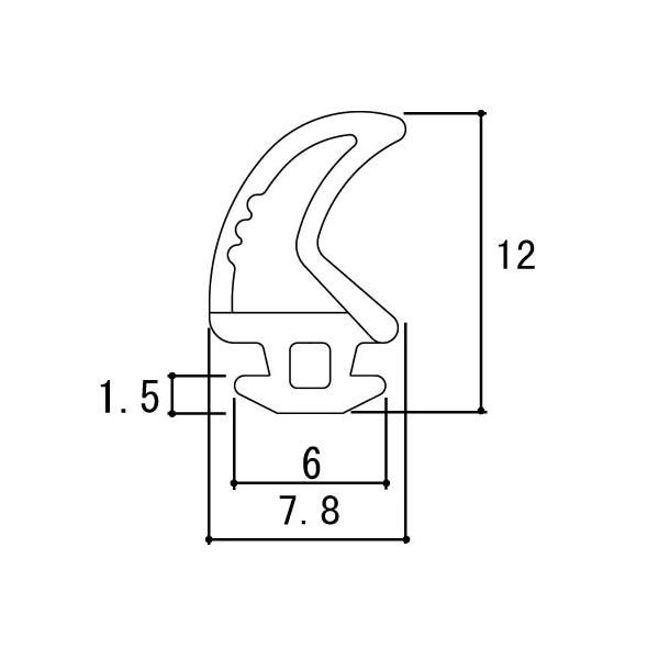 【商品色】ブラック(KC)【内容】気密材 10メートル巻【対象商品】DX2ドア(1994〜2000)FX2ドア(1994〜2004)KXドア(1993〜2000)サンキーガル(2000〜2006)サンバラード【備考】枠の気密材