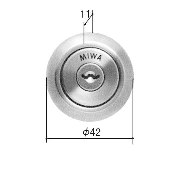 【商品色】SI (シルバー) BR（ブロンズ)【内容】U5 シリンダー 1個キー3本【対象商品】三協アルミ ウインコール高水密タイプ (廃止年 2001) 上記商品の取り換え用シリンダーになります【商品記号】CDFK-SL、CDFK-SRC...