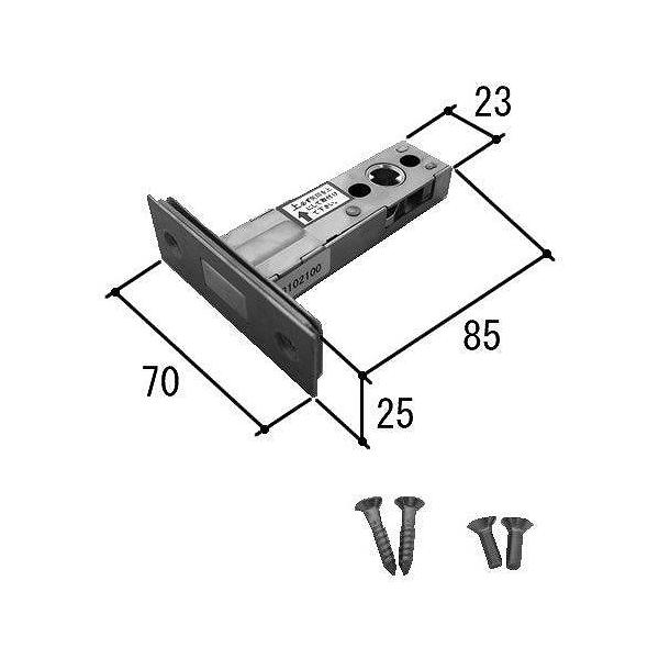 【内容】錠ケース【対象商品】カピオス (2006年廃止)カピオスバリアフリー (2006年廃止)断熱エスタシア (2006年廃止)断熱カピオスベルビュール(2006年廃止)リフォ―ムドア (2006年廃止)上記商品に適応する錠ケースになりま...