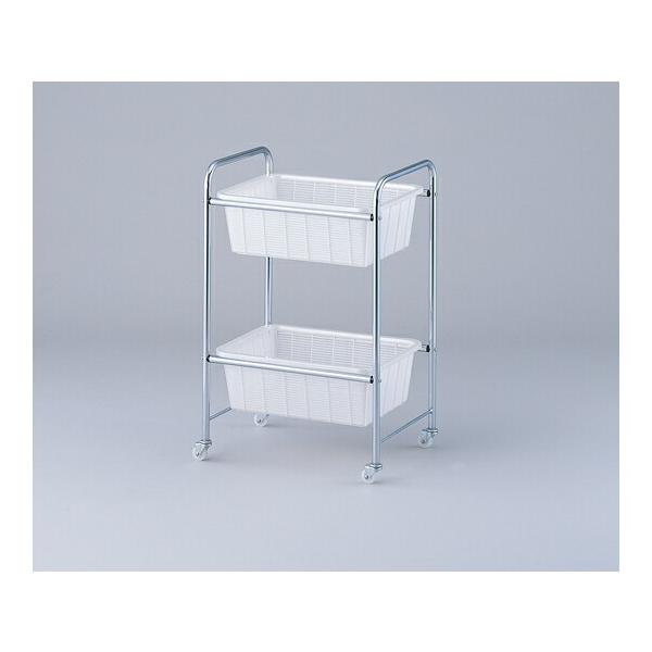 ●材質：スチール（クロームメッキ仕上げ）●キャスター：φ50*mm*（ストッパー無し）●付属品：カゴ×2個※※※※※ご注意ください※※※※※※ご紹介商品によっては掲載画像と商品名が異なる場合がございます。また、オプション品の場合も本体が掲載...