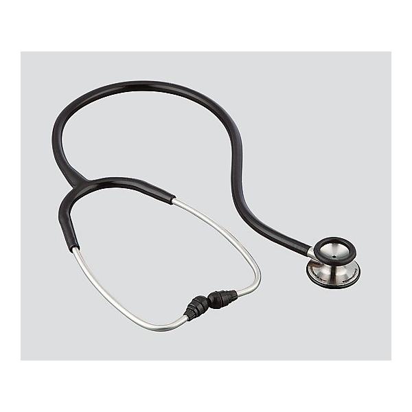 看護、介護用品 診察・計測 聴診器類●チェストピース・耳管がステンレス製ですので、音の反響・外部雑音の遮断・音漏れ防止に優れています。●耳管の角度調整が可能です。●材質：チェストピース・耳管・シャフト／ステンレス、振動板／ガラスエポキシ、チ...