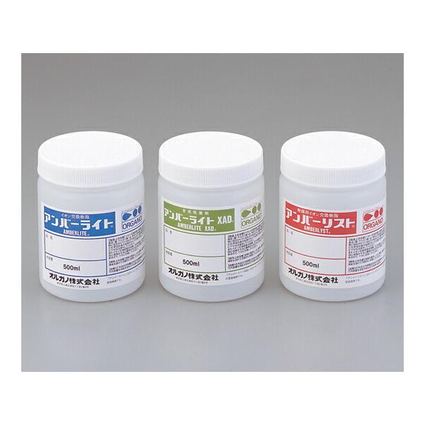 アズワン理化学製品も全て当店にて購入可能となりました！型番IR120BNa容　量500*ml*仕　様強酸性陽イオン交換樹脂●サイズ：120×120×150*mm*【ご注意】製品画像が複数点掲載されている画像もございますが、ご注文製品は製品名...