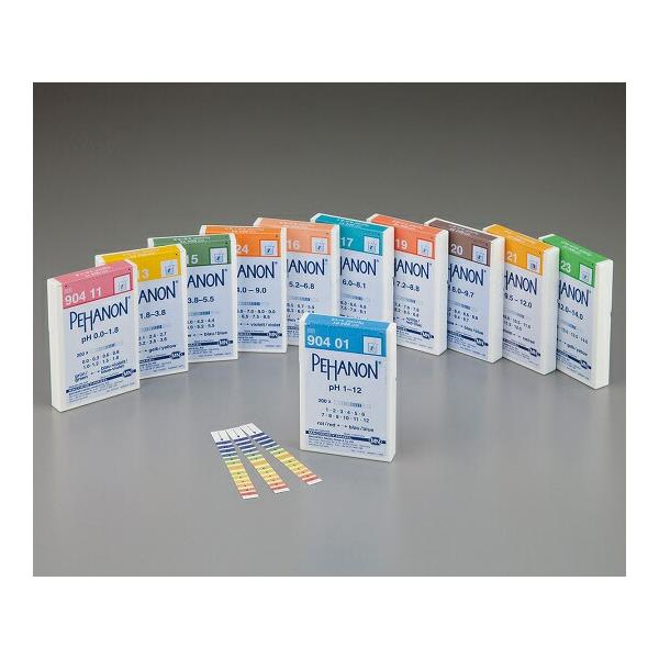 ストライプpH試験紙（PEHANON）pH1.0-2.8  MACHEREY-NAGELストライプpH試験紙（PEHANON）pH1.0-2.8  MACHEREY-NAGEL■特徴■●1枚のテスト紙に5〜12段階のカラースケール目盛とpH...