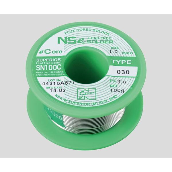 型番:SN100C(030)F3　1.0x100g線径(φ*mm*):1:【ご注意】製品画像が複数点掲載されている画像もございますが、ご注文製品は製品名通りの1製品となります。※※※※※ご注意ください※※※※※※ご紹介商品によっては掲載画像...