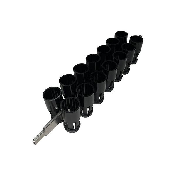 インテリミキサー用　16mm径テストチューブラックインテリミキサー用　16mm径テストチューブラック  その他■特徴■●9通りの標準動作（F1〜F9）、10段階のロッキング、大小ボルテックスに加えて3通りのカスタムプログラムを設定できます。...