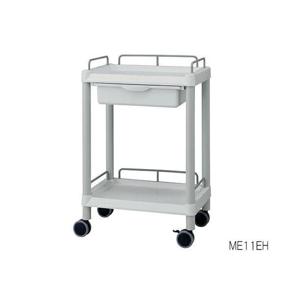 ●工具を使わずに組み立て・分解が容易にできます。●軽量で頑丈な、使い勝手の良いオールプラスチック製です。●天板・棚板は枠付きで落下を防止します。●引出し：あり●段数：2段●サイズ(mm)：532×368×819●重量(kg)：6●引出し内寸...