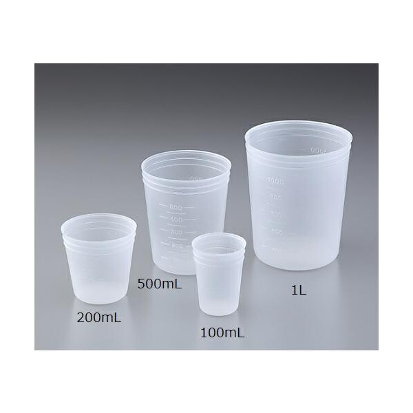 汎用器具・消耗品 硝子・樹脂量器類 樹脂製ビーカー●多種サンプルの検査や調合等に適した成型目盛付きの使い捨てビーカーです。●溶液を入れると接触透明になり、肉眼で確認できます。●底部は完全なフラットですので、マグネチックスターラーでの撹拌が可...