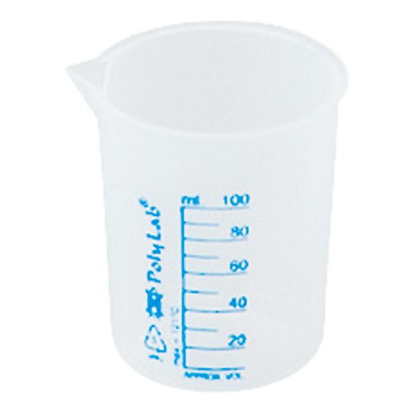 プラスチックビーカー（青目盛付き・PP製）100mL 11152 Polylabプラスチックビーカー（青目盛付き・PP製）100mL 11152 Polylab■特徴■●耐薬品性に優れています。●青い目盛で視認性に優れます。■仕様■●容量（...