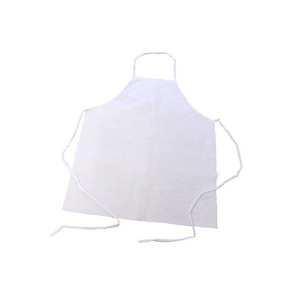 汎用器具・消耗品 保護・手袋・ウエア２ 白衣、ウェアー●水や油の汚れ防止に使用できるフィルムラミネート加工されたエプロンです。●主な用途：汚れ作業等●使用上の注意事項：耐熱性、防炎性はありません。■仕様●無孔質フィルム●商品の仕様：胸前掛/...