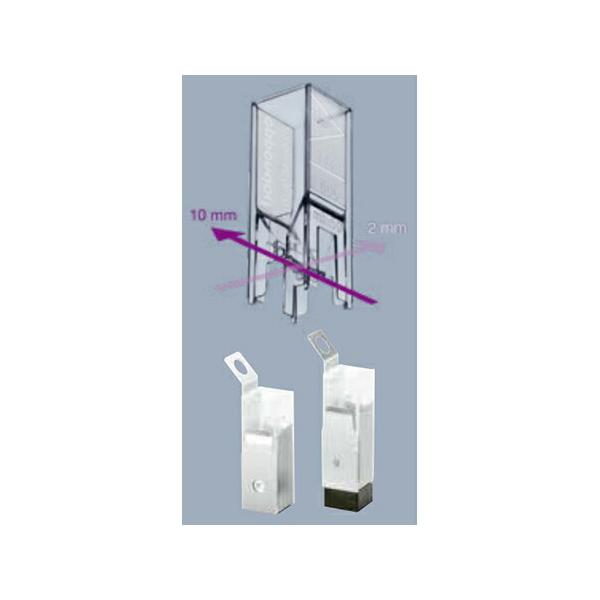 分析・特殊機器 培養機器・容器 培養容器●ユーベットは　UV　透過性のプラスチック製ディスポーザブルキュベットで、220〜1,600　nm　の波長を通します（特許取得済み　*1）。●ユニークなデザインにより、2　種類の異なる光路長（10　m...