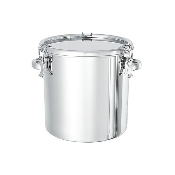 実験室設備/ワゴン・チェアー運搬/運搬その他日東金属工業 テーパー型ステンレス密閉式タンク クリップタイプ TP-CTH-43 A型NBRパッキン付 65L 1個●空の状態で積み重ねが出来る、省スペースタイプのステンレス密閉容器です。●寸法...