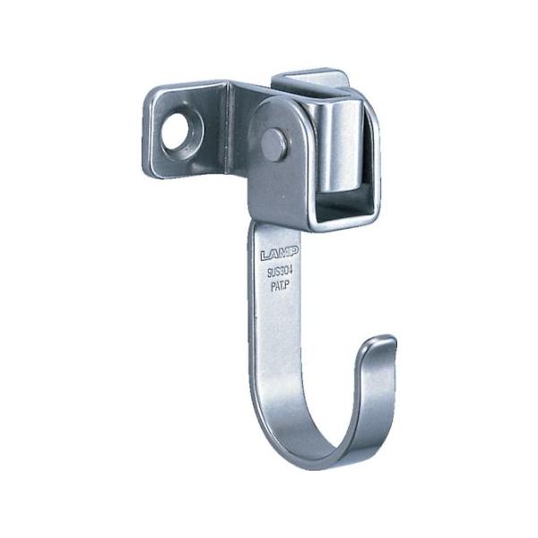 実験室設備 工具類 工具、道具●フック部が前後に可動しますので、天井、壁など取り付ける場所に合わせて柔軟に対応します。●ハンガー掛け、作業衣、ヘルメット掛け。■仕様●吊下荷重（N/kgf）：66/7●A（mm）：40●D（mm）：10●幅（...