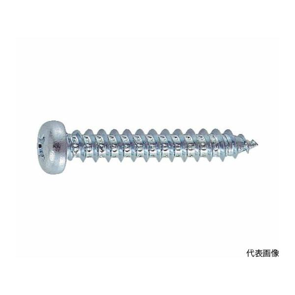 実験室設備 工具類 工具、道具●タップやナットを使用せず、下穴だけで締結ができる薄板鋼板用のねじです。■仕様●寸法（mm）d：M4●寸法（mm）L：25●適合ドライバー　M3〜M5：プラスNo.2M6：プラスNo.3●材質／仕上：低炭素鋼（...