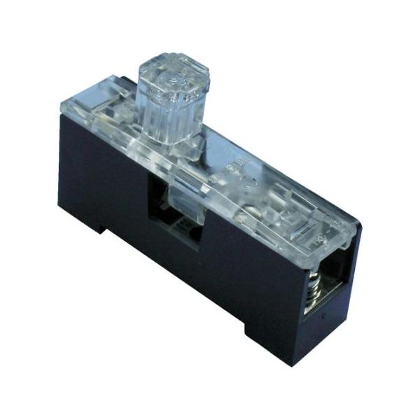 実験室設備 工具類 工具、道具●φ6.4×30/φ6.35×30用ヒューズホルダです。●溶断時に赤ランプが点灯します。（FHC-15はランプ無し）■仕様●回路電圧（V）：AC250以下●内蔵ランプ：無し●溶断時点灯：ランプ表示無し●幅×奥行...