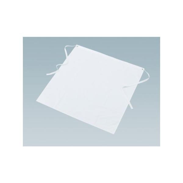 看護、介護用品 病院関連商品 手袋・ウェア　マスク、防護メガネ●超軽量・耐油性を兼ね備えた新タイプの前掛けです。●非塩ビ素材使用で環境問題にも配慮しています。●食品・水産加工他。●水・油仕事。■仕様●色：ホワイト●着丈（cm）：90●幅（c...