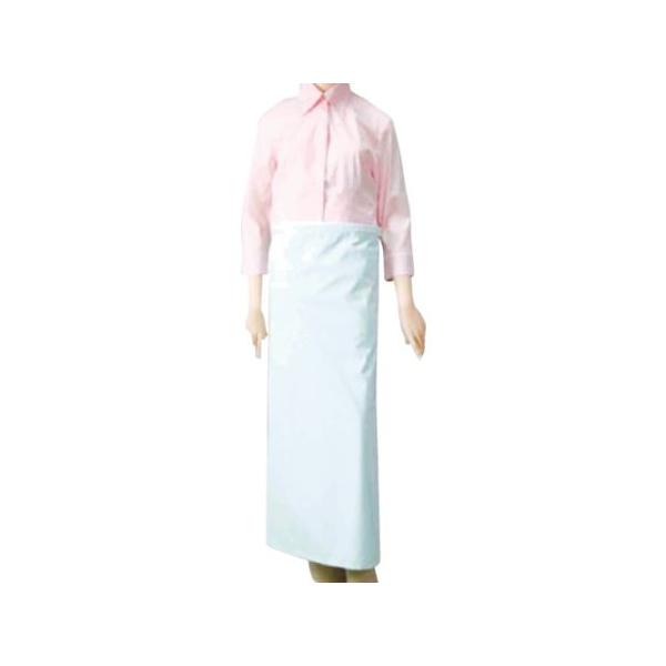 看護、介護用品 病院関連商品 手袋・ウェア　マスク、防護メガネ●エプロンに組み込まれた自在フレームがウエストをしっかりとホールドします。●ワンタッチで簡単に装着できます。●食品加工、水産加工その他の水を使用する作業。■仕様●色：ホワイト●着...