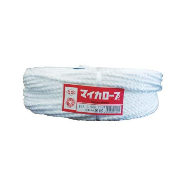 実験室設備 工具類 工具、道具●切り口がばらつかない熱融着タイプの3本撚ひもです。●一般包装用。■仕様●色：白●長さ（m）：200●標準幅（mm）：8●材質／仕上：●▼ポリプロピレン（PP）●原産国：日本●コード番号：375-0558