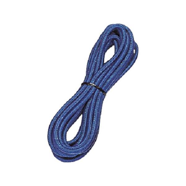 実験室設備 工具類 工具、道具●伸縮性を生かして荷物をしっかり固定できる荷掛けひもです。●適応フックER-F4（別売）が使用できます。■仕様●色：青●長さ（m）：5●幅（mm）：7●材質／仕上：伸縮ゴム、被覆材：ポリプロピレン（PP）、中芯...