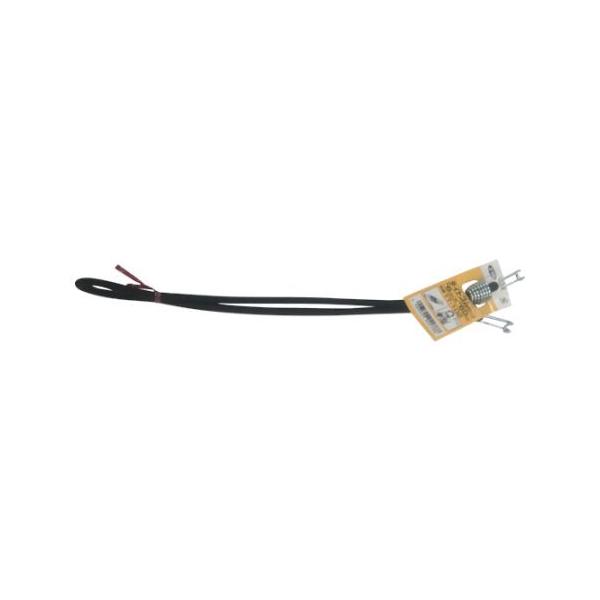 実験室設備 工具類 工具、道具●伸縮性があり、周囲を糸で特殊織しています。●自転車やバイクの荷物固定などに。●キャリーカートの荷物の固定等。■仕様●色：ブラック●長さ（m）：0.6●標準幅（mm）：6●材質／仕上：合成ゴム、ポリプロピレン（...