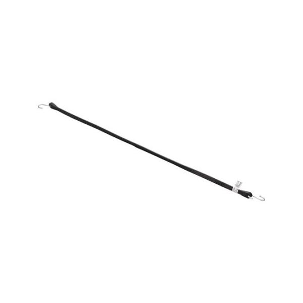 実験室設備 工具類 工具、道具●EPDMゴム製なので耐侯性に優れ、厚みがあるので強度があります。●両側にSカンがついているので、取り付けが簡単です。●荷物・台車・カゴ車等の固定に。■仕様●色：ブラック●長さ（m）：1.04●標準幅（mm）：...