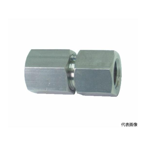 実験室設備 工具類 工具、道具●高圧ガス配管用。■仕様●接続サイズ：M12×1.0（右）×Rc1/4●L（mm）：32●使用流体：窒素・酸素・アルゴン・空気など●設計温度：-10〜75℃●用途：ガス用継手●適用流体：N2.O2.Ar、Air...