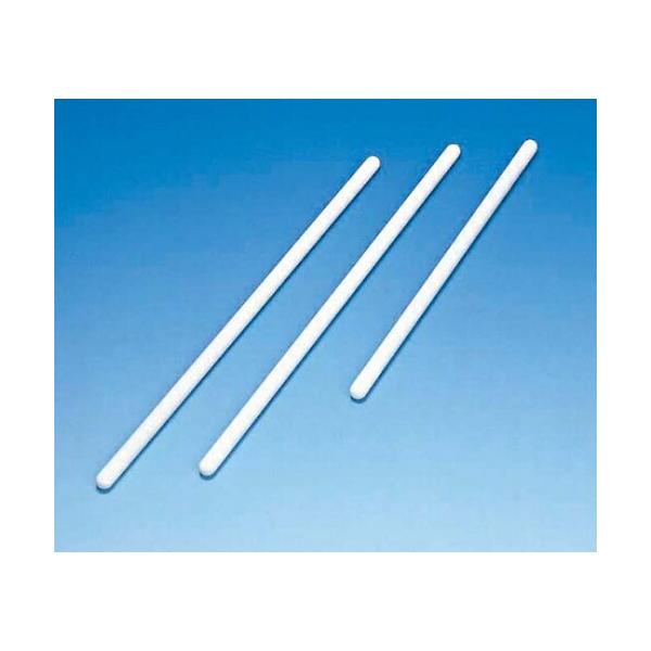 汎用科学機器 撹拌機　１ 撹拌機・多連式撹拌機●PTFE 撹拌ロッドは、ロッドの中芯に鉄芯を入れて強度保持した製品です。●ロッド長さm/m：400●ロッド外径m/m：8φ●コード番号：F-4019-004