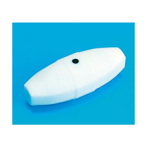 汎用科学機器 撹拌機　２ 撹拌用品（回転子・撹拌棒）●中央に幅広の回転軸リングの付いた卵型です。●高価なサマリウム・コバルト(Smco)磁石を内含しており、区別しやすいように不活性なカーボンマーク(黒)が標してあります。●従来のアルニコ磁石...