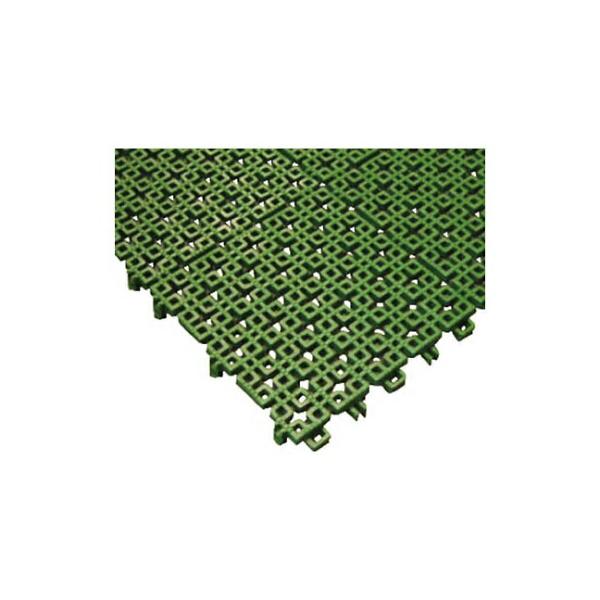 実験室設備 工具類 工具、道具●ジョイント式、樹脂マットです。●レストランの厨房内●病院●学校の通路●工場のスノコ●トイレ■仕様●間口x奥行x高さ(mm)：150x150x15●質量(g)：77●エチレン酢酸ビニール●入数：1枚●メーカー型...