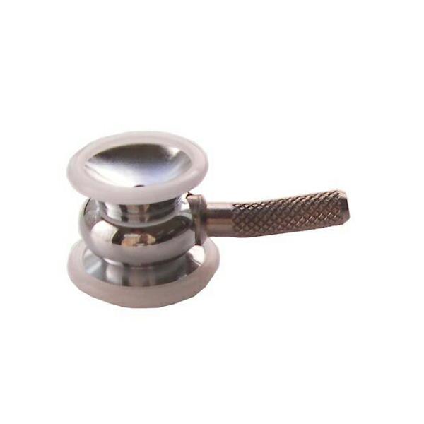 看護、介護用品 診察・計測 診察補助器具類●交換用チェストピース・ヘッド部・乳幼児用■仕様●真鍮(クロームメッキ)振動板面φ2.4cm ベル面φ2.1cm、シャフト径φ0.55cm●重量：28g●No.160（0-7104-01）、No.1...