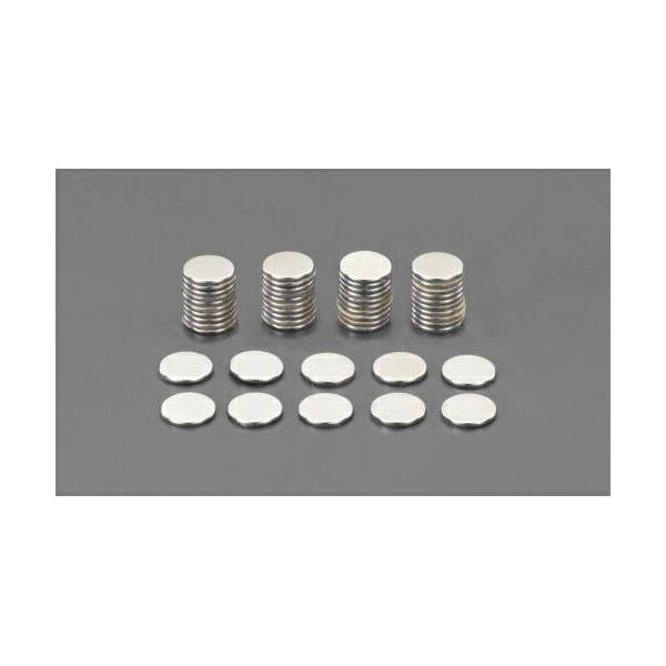 実験室設備 事務用品・ＯＡデスク 事務用品●粘着シールには剥がしやすいよう、つまみが付いています●粘着面はスチール、紙などに貼り付けてご使用ください●材質：ネオジウム磁石（N42・ニッケルメッキ加工）●使用温度：80℃以下●極性：N極●吸着...