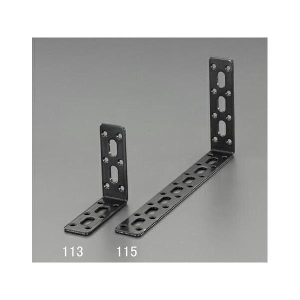 実験室設備 工具類 工具、道具■仕様●材質：スチール●サイズ：長さ×長さ：49×49mm、幅：25mm、厚み：3mm●長穴数：2●長穴サイズ：8×16mm●穴径：4.2mm●カチオン電着塗装(黒色)仕上げ●コード番号：EA951E-111